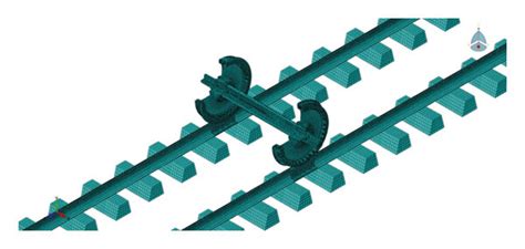 Finite Element Models Of Three Different Wheelset Track Systems A Download Scientific