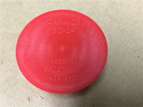 7 Pc Caplugs Ec 24 Dust Moisture Protective Cap Ms90376 24r Nas831 24