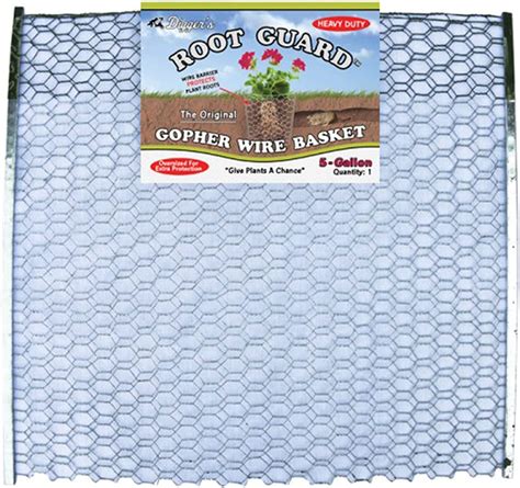 Diggers 5 Gallon Heavy Duty Wire Basket Gopher Wire Baskets For Shrubs Vines And Bushes 12