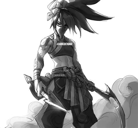 Blutmond Akali Cosplay
