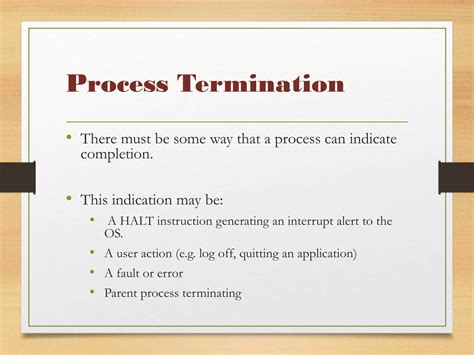 Process Of Operating System PPT
