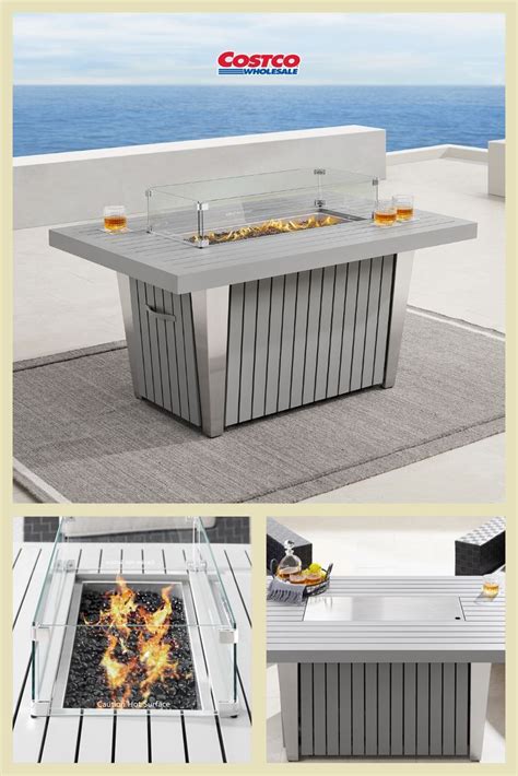 Sirio Soho Fire Table Backyard Patio Designs Outdoor Living Patio Patio Design