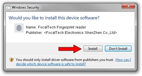 Download And Install FocalTech Fingerprint Reader Driver Id