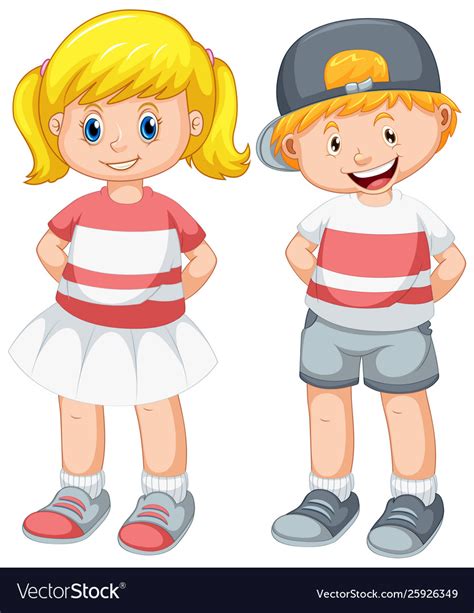 Мальчик и девочка картинки для детей (Много фото) - drawpics.ru