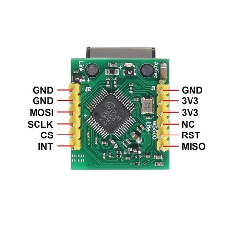 PCB MODULE W TCP IP SPI To LAN Ethernet Interface Converter For Industrial PCI At