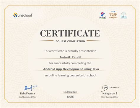 Certificateofcompletion Professionaldevelopment Lifelonglearning