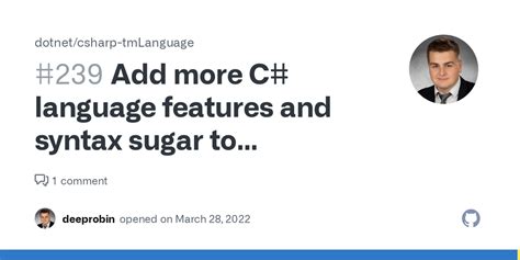 Add More C Language Features And Syntax Sugar To Highlightning · Issue