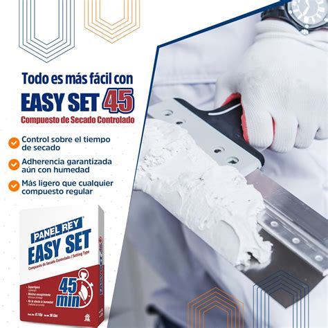 Panel Rey Easy Set Es Un Compuesto De Secado Controlado Facebook