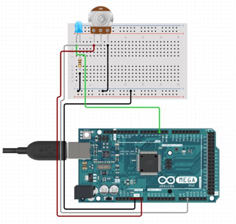Led Fading Using Arduino Mega Analog Pwm