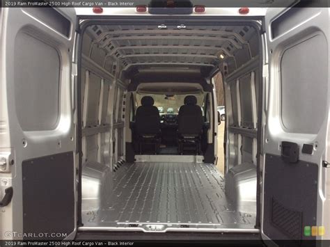 Black Interior Trunk For The 2019 Ram Promaster 2500 High Roof Cargo