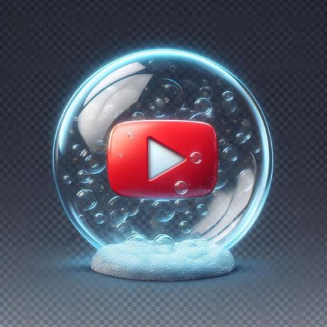 Premium Photo Youtube Button