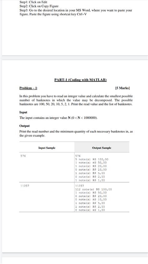 Solved MUST Be In MATLAB DO NOT TAKE SCREENSHOTS Of Chegg