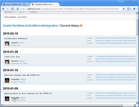 bug squash stitching git histories
