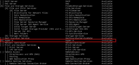Azure Hyper V Isolation Not Activated In Windows Server Version 1803