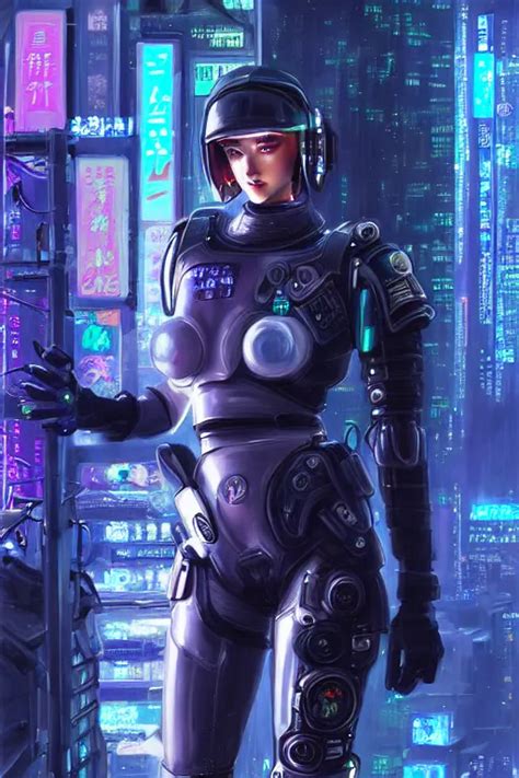 Futuristic Police Armor