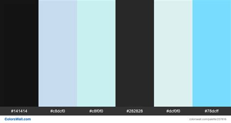 app ui design ai mobile hex colors colorswall