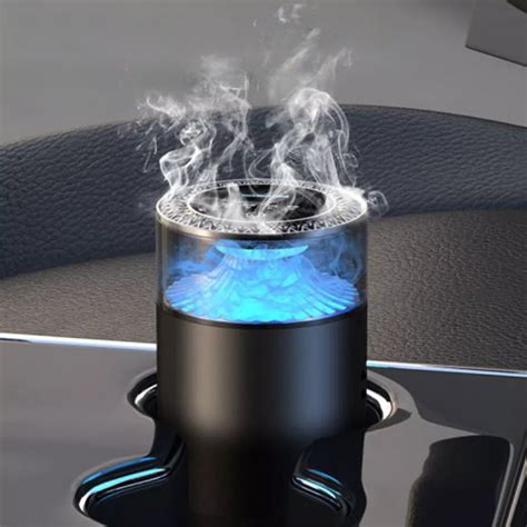 Smart Scent Car Diffuser With Sensor And Ambient Light