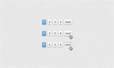 32 Beautiful And Clean Pagination Element Designs
