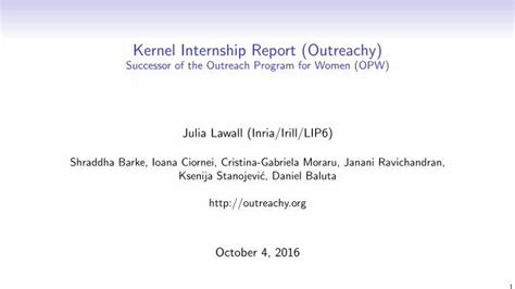 Pdf Kernel Internship Report Outreachy Dokumen Tips