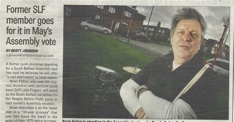 People Before Profit Brian Faloon For The Assembly South Belfast News