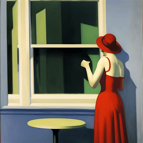 Looking Through A Window From Outside