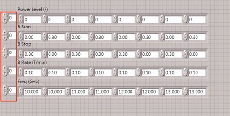 assign a number to all cells in the front panel ni community