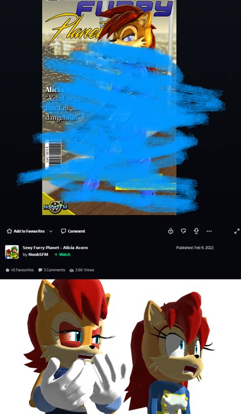 Sally Gets Blind By A Rude Sfm Model P2 By Danidt On Deviantart