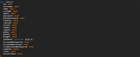 Php Object User Is Null After Login Symfony Stack Overflow