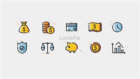 금융 아이콘 아이콘 아이콘 Png 일러스트 무료 다운로드 Lovepik