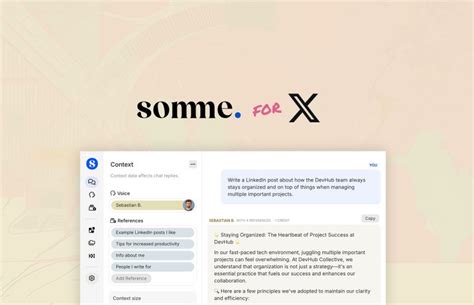 somme ai on linkedin somme ai context driven ai content generation