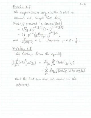 Solutions For Problems In Introduction To Coding Theory By Ron Roth PDF