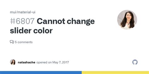 Cannot Change Slider Color Issue Mui Material Ui GitHub