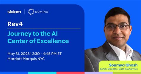 Slaloms Soumya Ghosh Joins Domino Data Lab For Rev4 Soumya Ghosh