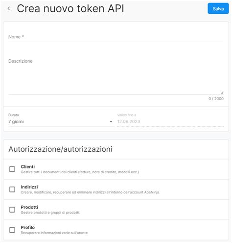 Come Posso Creare Un Token API Swiss21 Org Helpcenter