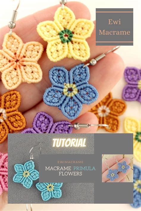 Diy Macrame Flower Ring Step By Step Artofit
