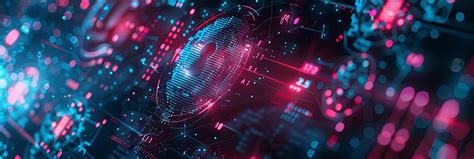 an abstract depiction of a cybersecurity network with digital locks