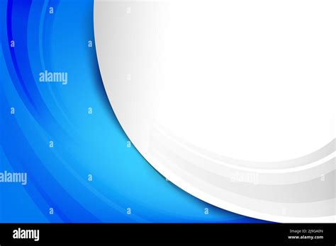 Abstract Background Blue And White Overlap Layer With Copy Space Background Vector Illustration