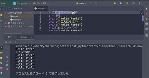 13 Pythonプログラミングで人間用のメモ コメントを書く方法 パイソンエンジニア部