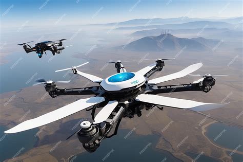 Premium Photo Sky Guardians Collaborative Inspection With Autonomous