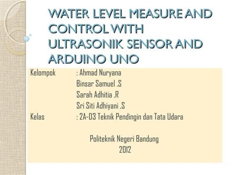 Pendeteksi Gerakan Manusia Sensor Pir Dan Arduino Ppt