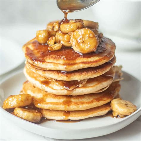 Bananas Foster Pancakes Recipe Chenée Today