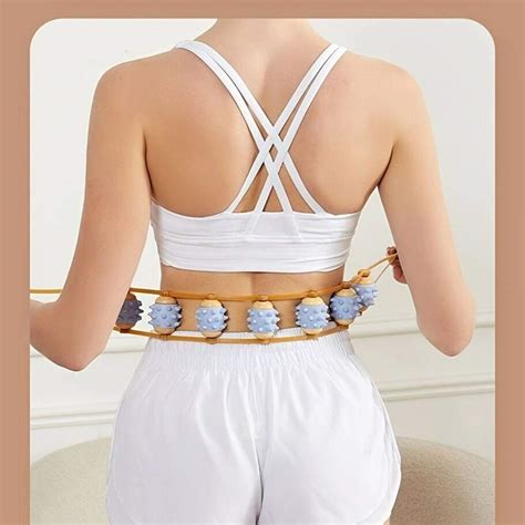 Pull The Back Strip Massager Shoulder And Neck Spine Back Dredge The
