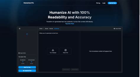 Humanizer Pro Free Ai Text To Human Converter Tool Seektoolai Directory