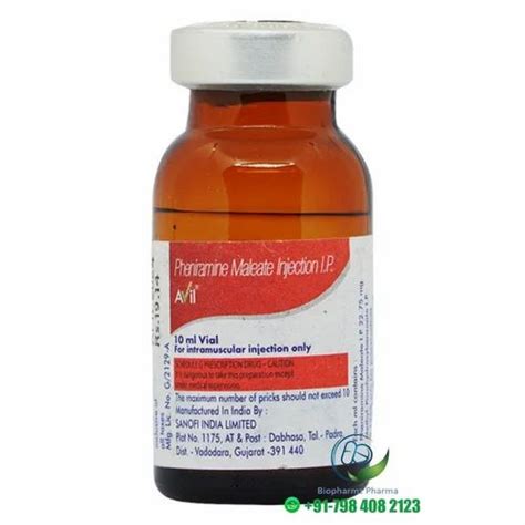 Pheniramine Avil Injection 2275 Mg 2 Ml In 1 Vial At ₹ 6vial In Surat