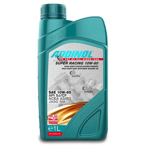 Купить моторное масло Addinol Super Racing 10W-60 в СПб