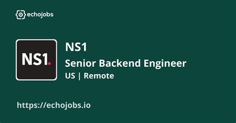 Ns1 Is Hiring Senior Backend Engineer Usd 125k 170k Us Remote Terraform Ansible Kubernetes