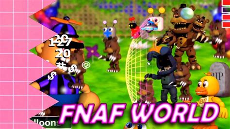 Tsunami Of Freddles Beth Plays Fnaf World Ep 5 Youtube