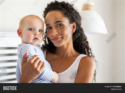 Smiling African Mother Image Photo Free Trial Bigstock