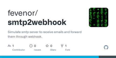 Github Fevenorsmtp2webhook Simulate Smtp Server To Receive Emails And Forward Them Through