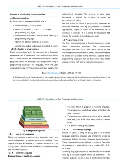 Chapter 4-Introduction To Programming | PDF | Computer Program | Programming